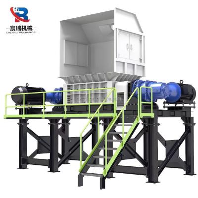 China Large Dual-Shaft Shredders Are Specialized Equipment Designed for Processing Solid Waste for sale