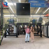 China Large Dual-Shaft Shredders Are Specialized Equipment Designed for Processing Solid Waste for sale