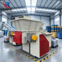 Quality High Capacity Single Shaft Shredder Machine for Plastic Pallets Crate Recycling for sale