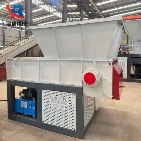 Quality High Capacity Single Shaft Shredder Machine for Plastic Pallets Crate Recycling for sale