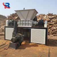 Quality High Torque Double Shaft Wood Shredder for Wood Waste Recycling for sale