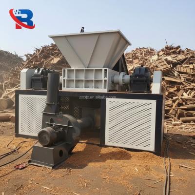China High Torque Double Shaft Wood Shredder for Wood Waste Recycling for sale