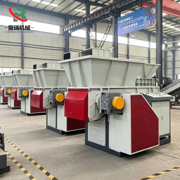 Quality 1000-2000kg/H Single-Shaft Shredder Recycling Scrap Metal Briquettes, Aluminum Foil Copper Foil Plastic Pipes and Woven Bags for sale