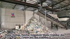Used clothing and fabric shredder