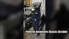Automotive Chassis Scrap Shredder