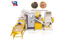 Waste wires, crushing separator machine