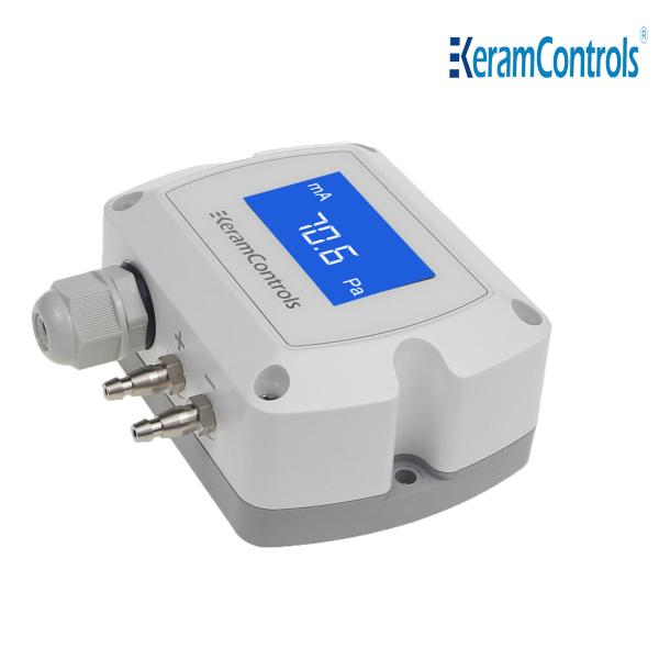 Quality 0-10V LCD Display Differential Pressure Transmitter For HVAC for sale