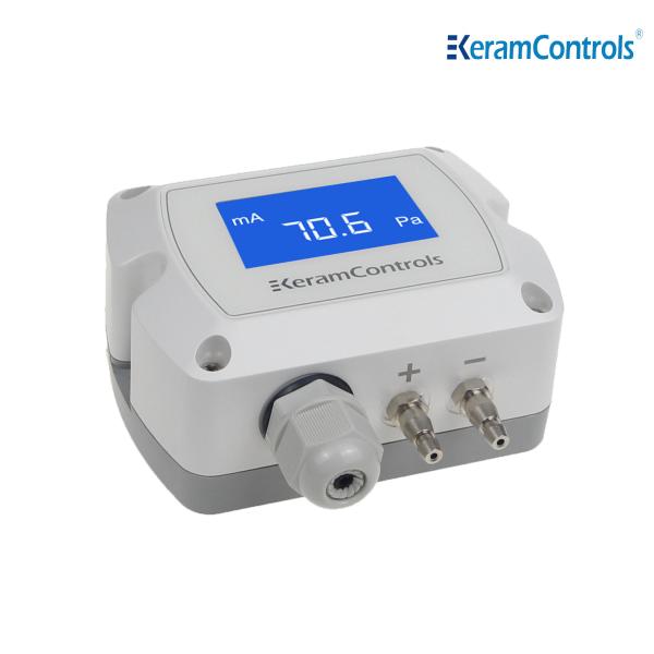 Quality KDP210 RS485 LCD Display Differential Pressure Transmitter For Clean Room for sale