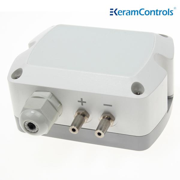 Quality 0-500pa ABS PC Plastic Differential Pressure Sensor For HVAC for sale