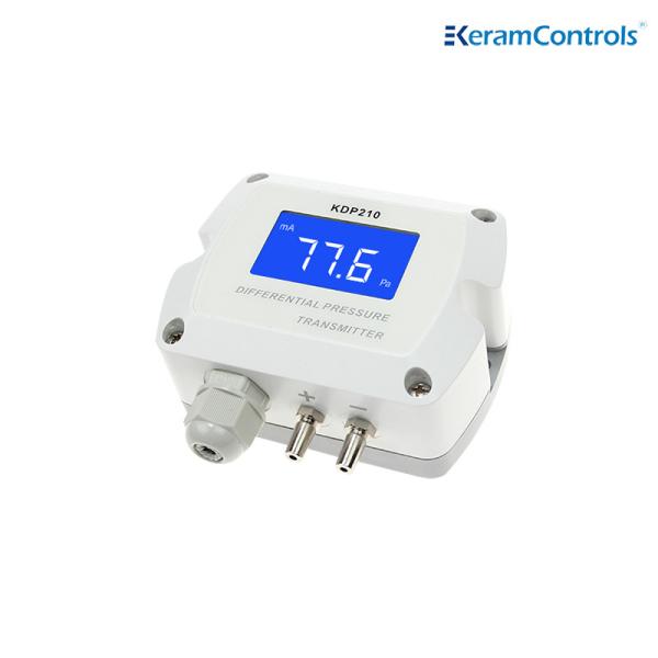 Quality 0-±500pa White Differential Pressure Sensor For HVAC Pressure Control for sale