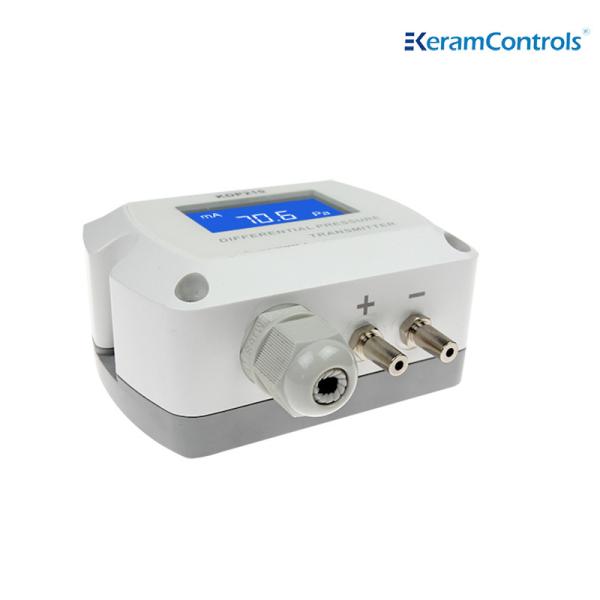 Quality 0-±500pa White Differential Pressure Sensor For HVAC Pressure Control for sale