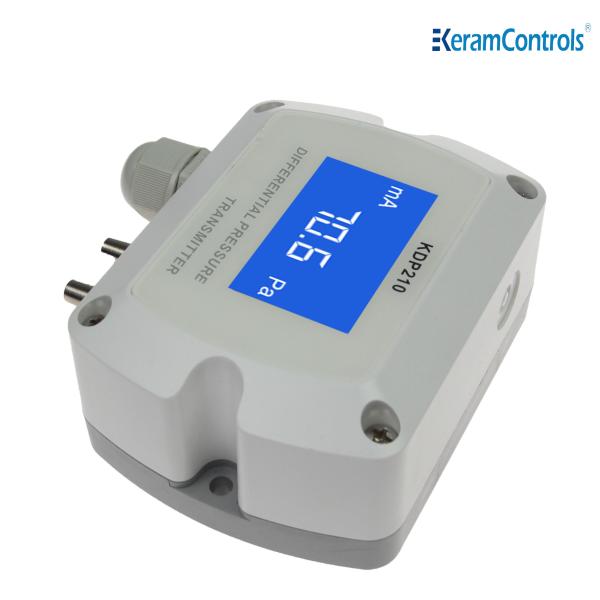 Quality 0-2000pa Room Differential Pressure Sensor For Air Pressure Difference for sale