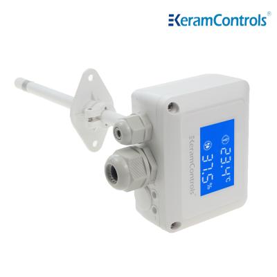 China 0-5V replaceable dwyer temperature and humidity sensor for hvac for sale