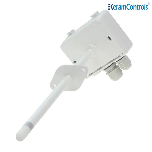 Quality Air Duct Mounted Temperature Humidity Sensor Digital for sale