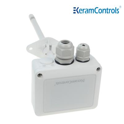 China 0-10 3 wire temp humidity transmitter -30~80℃ for sale