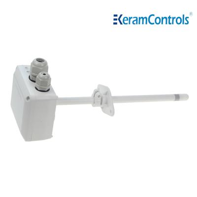 China 0-10 3 wire temp humidity transmitter -30~80℃ for sale