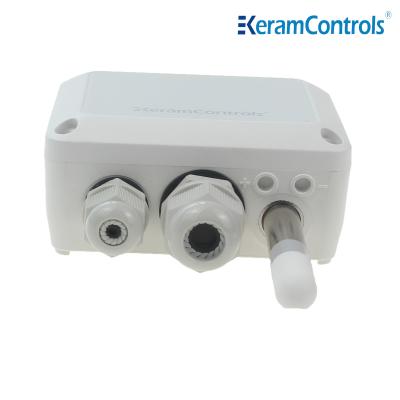 China 0-10 3 wire temp humidity transmitter -30~80℃ for sale