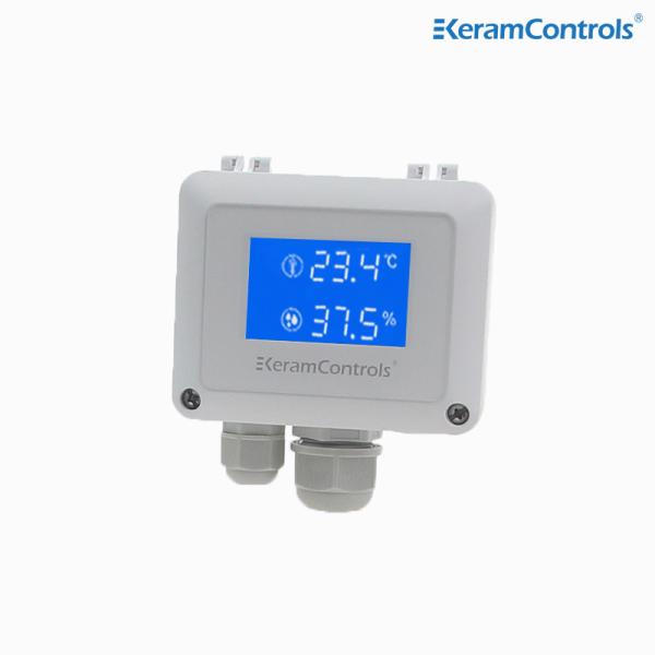 Quality Replaceable Dwyer Temp Humidity Sensor WIth Blacklight LCD for sale