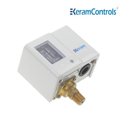 China 33 Bar SPDT Adjustable Pressure Switches 125V 20A for sale