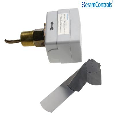 China M18 SPDT Paddle Type Water Flow Switch IP44 Chilled for sale
