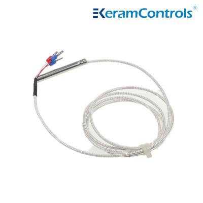 China Silicone PT1000 PT100 Temperature Sensor 3 Wire for sale