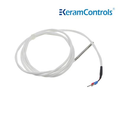 China PTFE PT100 PT1000 Waterproof Temperature Sensors 2 Wire for sale