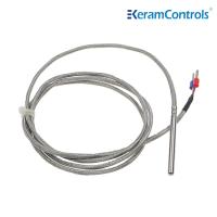quality PT100 PT1000 Waterproof Temperature Sensor 3 Wire 30mm manufacturer