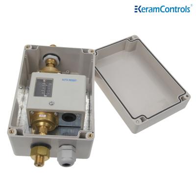 China IP65 30 Bar Differential Pressure Switches Waterproof for sale