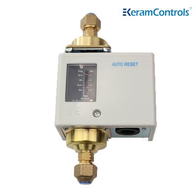 China IP33 Air Flow Differential Pressure Switch CE Approval for sale