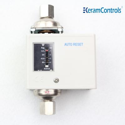 China IP33 Air Flow Differential Pressure Switch CE Approval for sale