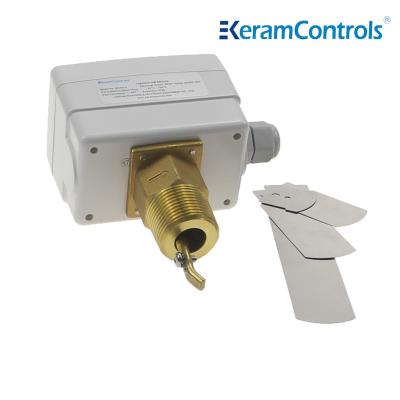China Brass material inline water flow switch for sale