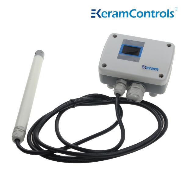 Quality Cable Type Air Velocity Transmitter 0-10V Output IP65 for sale