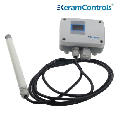 China Cable Type Air Velocity Transmitter 0-10V Output IP65 for sale