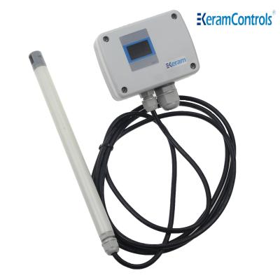 China Cable Type Air Velocity Transmitter 0-10V Output IP65 for sale