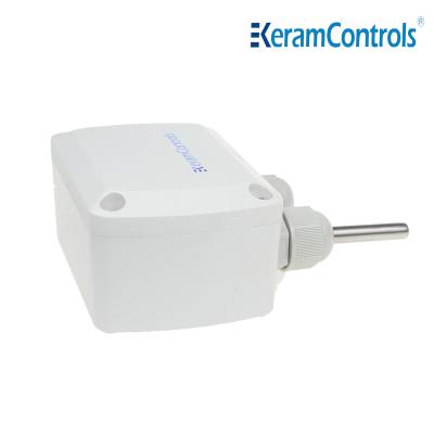 China PT1000 Temperature Sensor Temperature Gauge With 2 Wire PC ABS Housing for sale