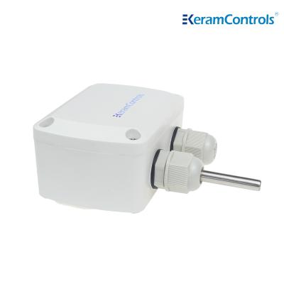China PT1000 Temperature Sensor Temperature Gauge With 2 Wire PC ABS Housing for sale