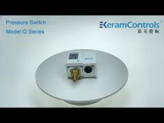 SPDT Adjustable Pressure Switch For Fluorinated Refrigerant