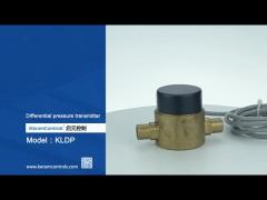 34 Bar 2 Wire IP65 Liquid Pressure Sensor Brass