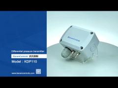3W Power Consumption DPT Differential Pressure Transmitter Precise Measurements