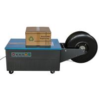 China Red Frame Semi Automatic Strapping Machine / Semi Automatic Binding Machine for sale