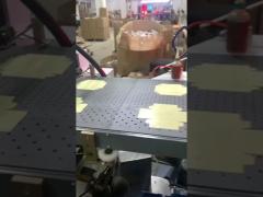 Double feeder automatic gluing machine