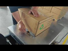 Produits respectueux de l‘environnement 2024 Logo personnalisé Ruban d‘emballage de papier kraft pour bandes automatiques