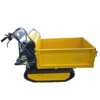 China Construction Material Stores Flood Crawler Hauler 500kg Mini Mini Dumper Truck for sale