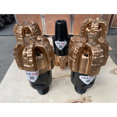 Cina Alta Qualità 6.5 pollici 165 mm Double Row Cutter PDC Perforazione Bit 5 lame in vendita