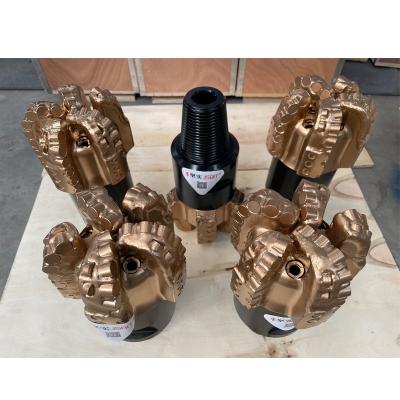 Cina Alta Qualità 6.5 pollici 165 mm Double Row Cutter PDC Perforazione Bit 5 lame in vendita
