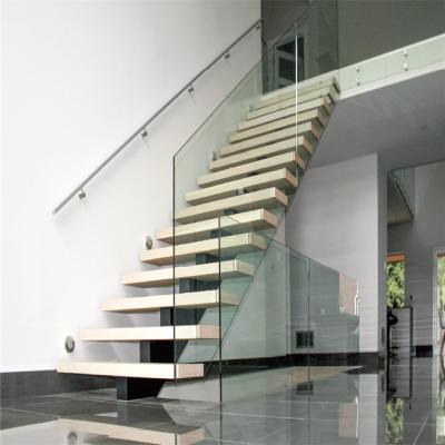 China High Quality Central Beam Straight Staircase with Low Price for sale