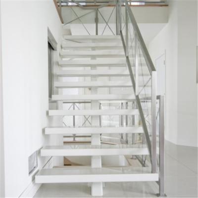 China Top Sale Central Beam Straight Staircase with Low Price for sale