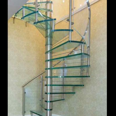China Lowest Cost Professional Design Build Spiral Staircase for sale