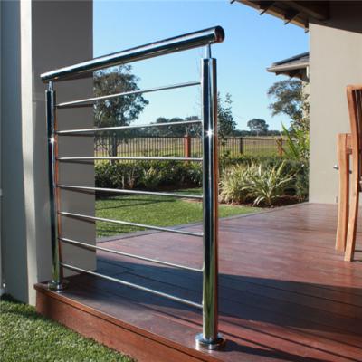 China Modern 316 stainless steel rod bar railing for terrace for sale