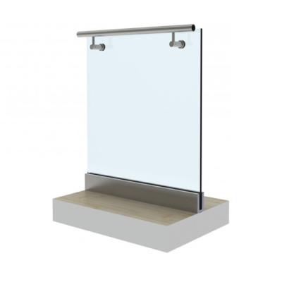 China China Foshan Factory Aluminum U Channel For Glass Railing with Competitive Price for sale